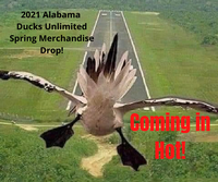 Alabama Ducks Unlimited- 2021 Spring Merchandise: Tue, Feb 2, 2021
