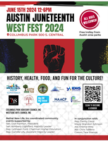 Austin Juneteenth West Fest: Sat, Jun 15, 2024